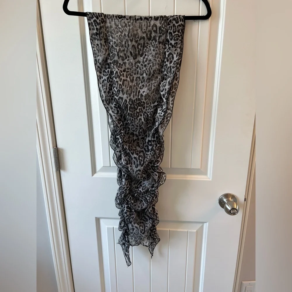 LOFT | Accessories | Animal Print Scarf Whimsygoth | Poshmark